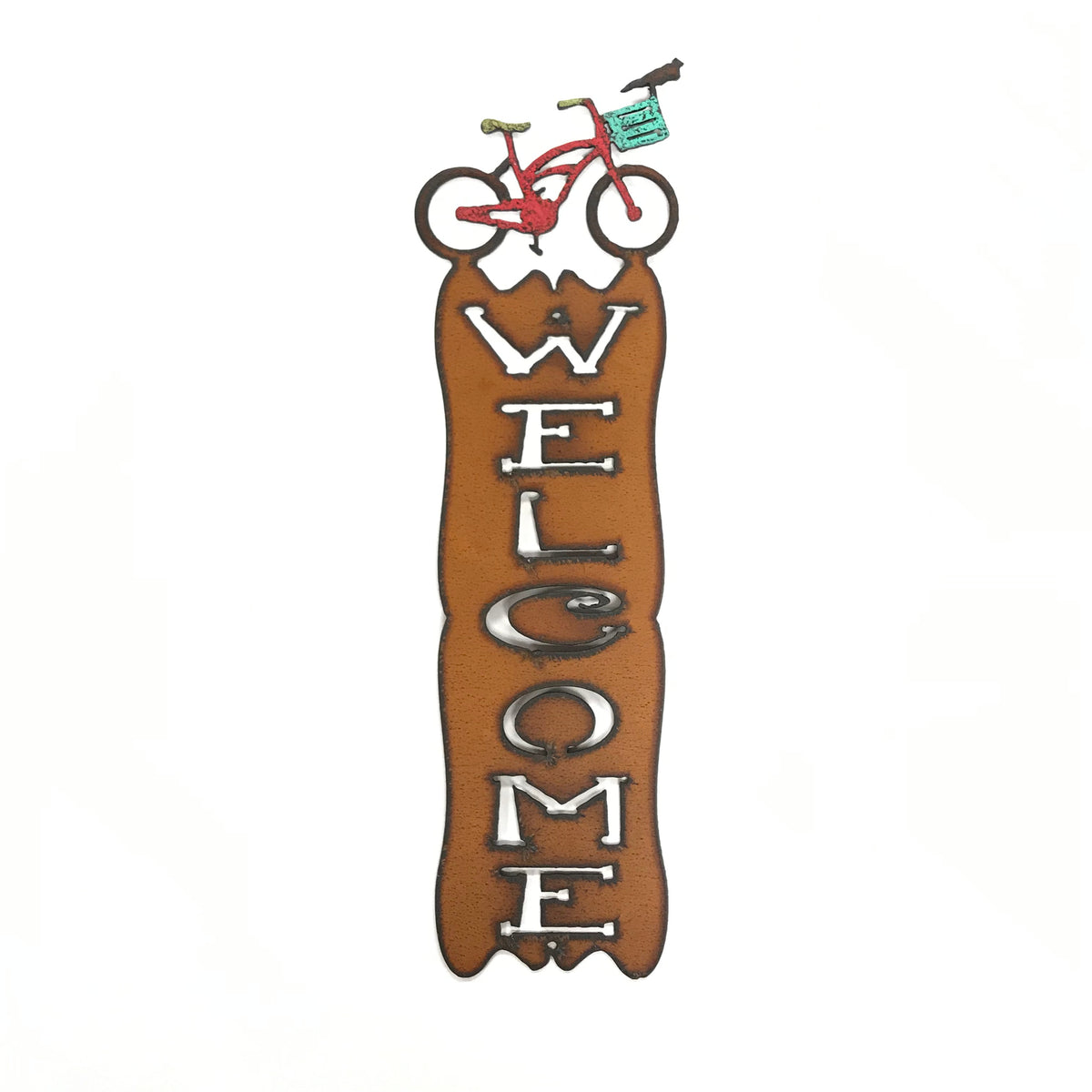 Metal Bicycle Welcome Sign – Kickstand Culture